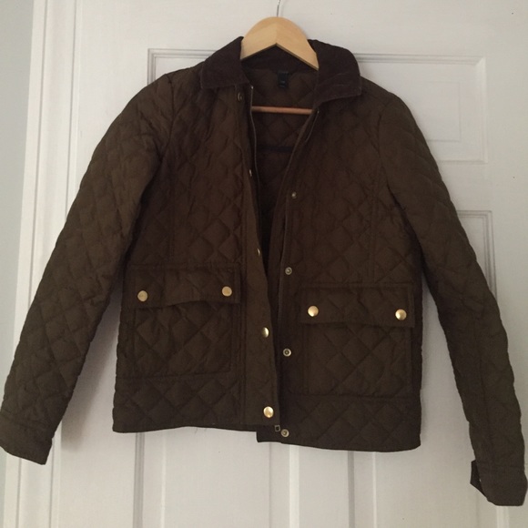 J. Crew | Jackets & Coats | J Crew Quilted Jacket | Poshmark